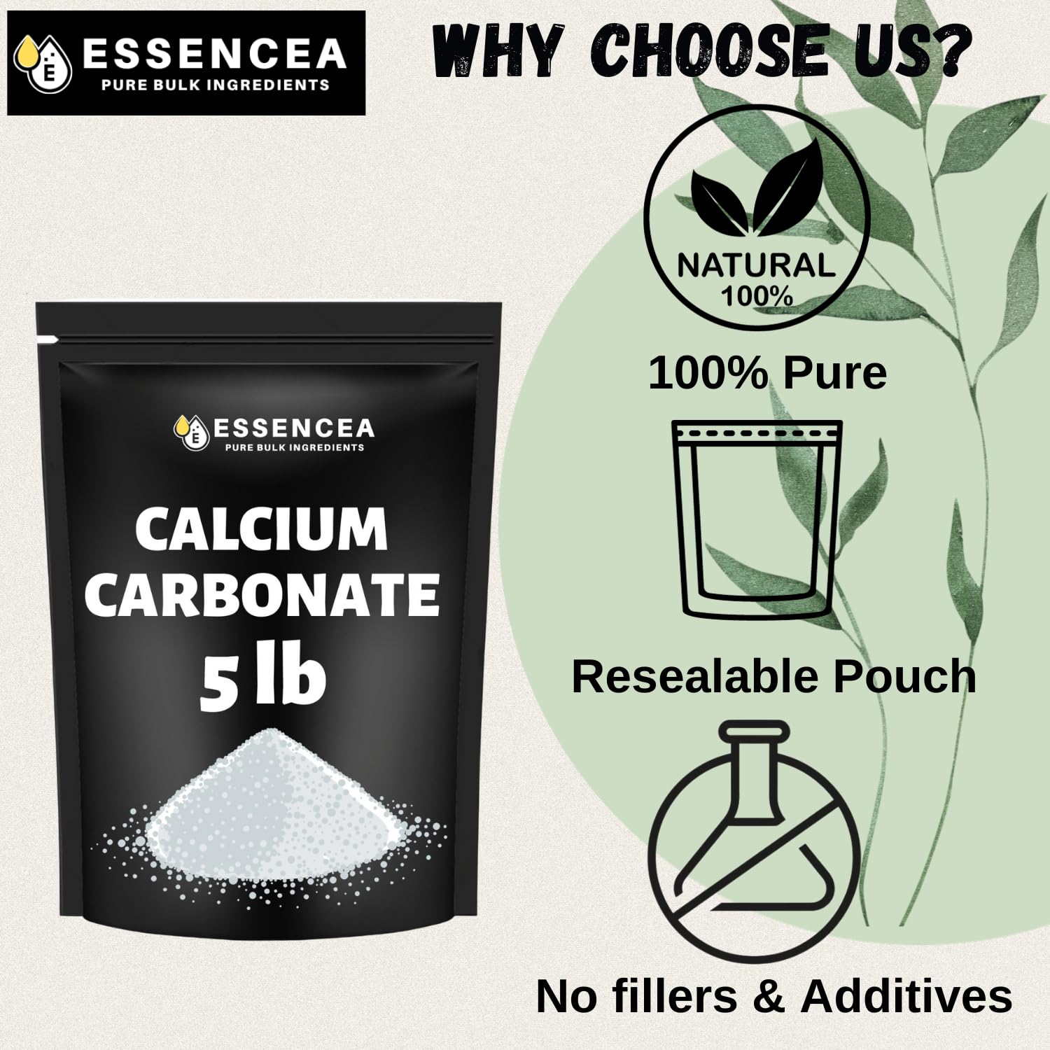 calcium carbonate for baking needs