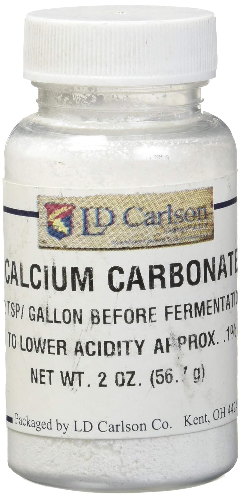 Calcium Carbonate for brewing recipes