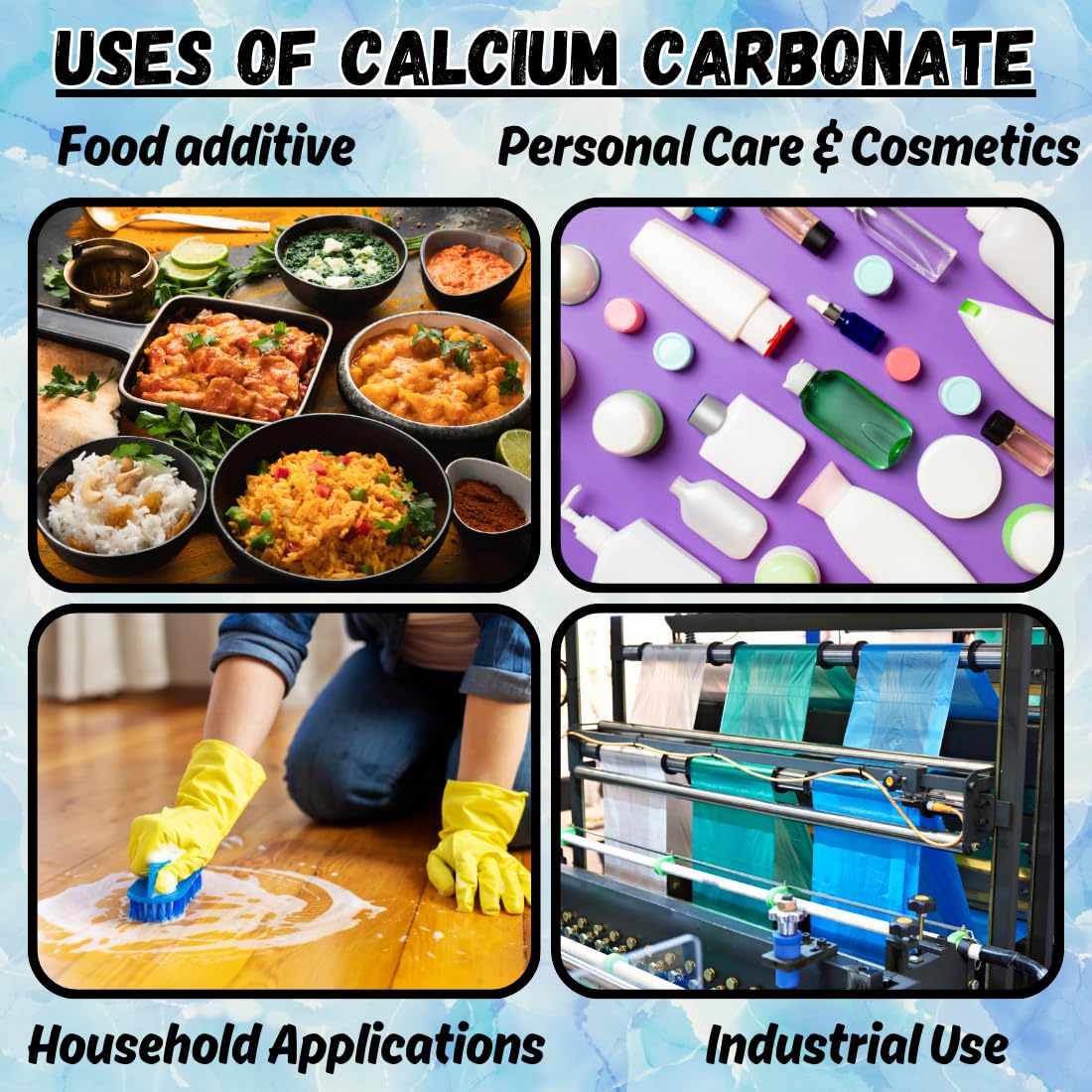 calcium carbonate for DIY projects