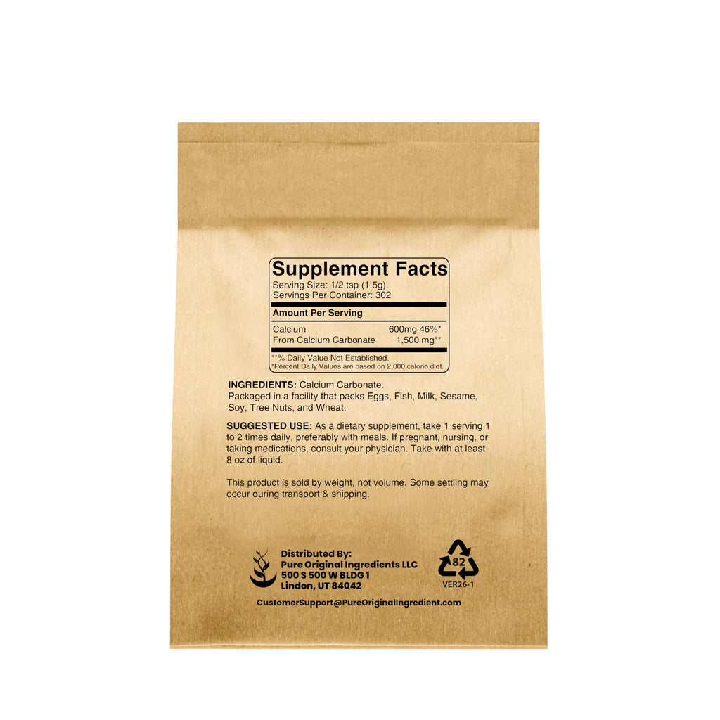 calcium carbonate for optimal health
