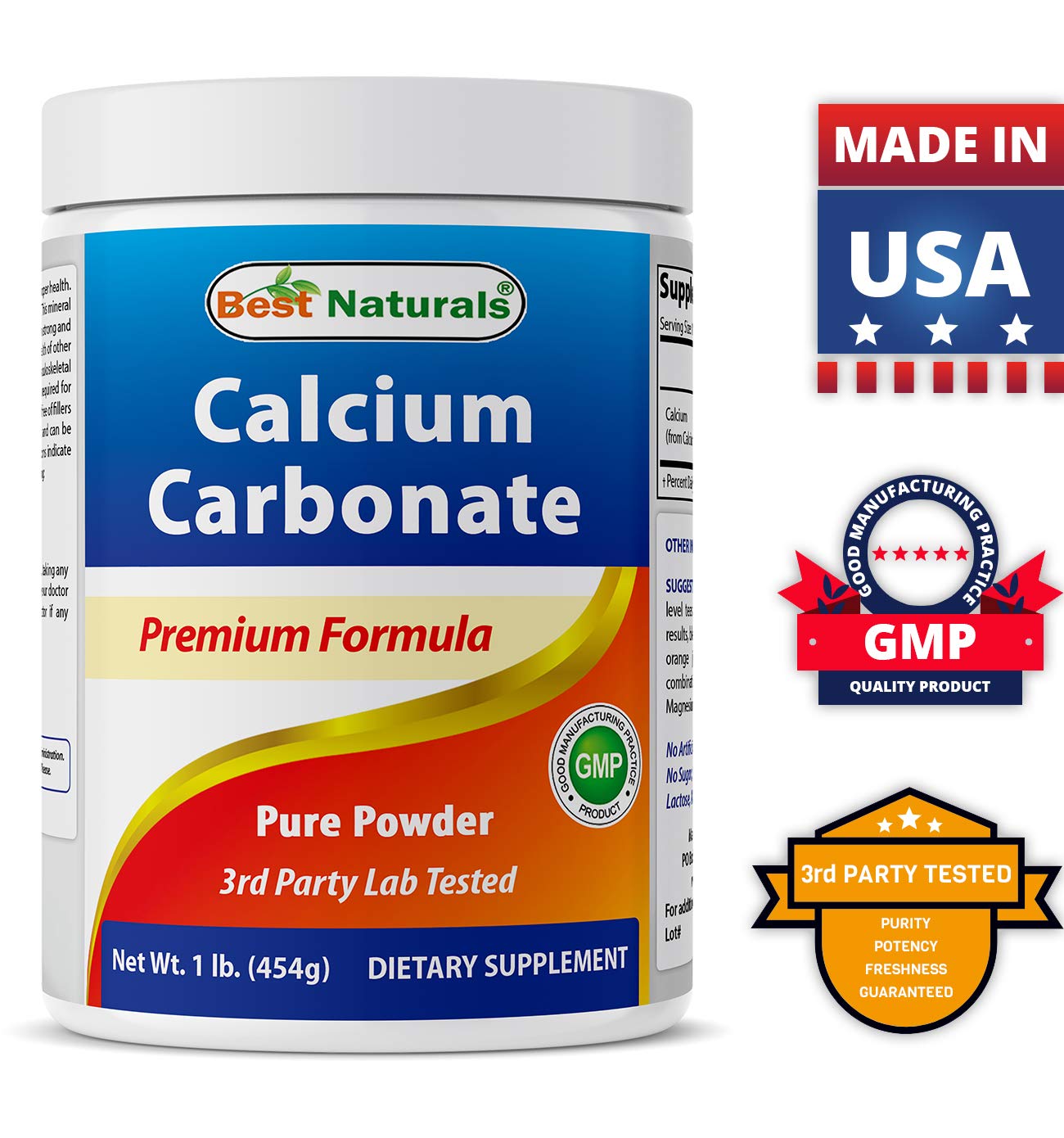 calcium carbonate for overall health
