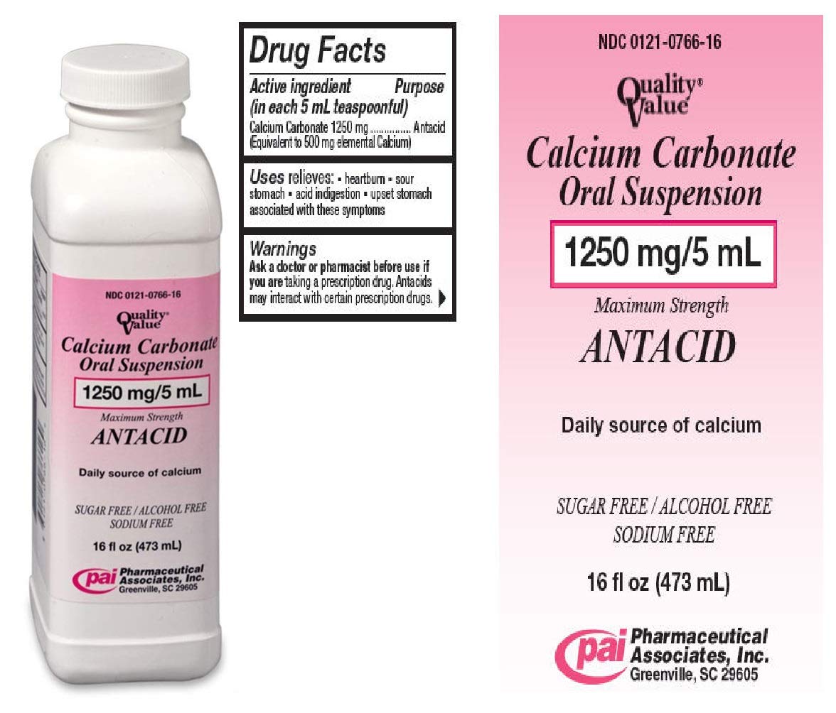 calcium carbonate oral suspension benefits