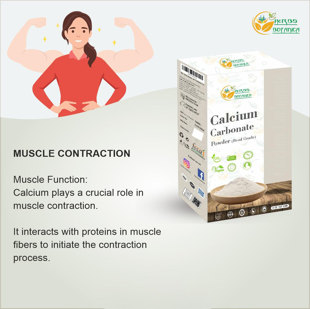 Calcium Carbonate Powder for digestive health