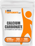 calcium carbonate softgels for bones