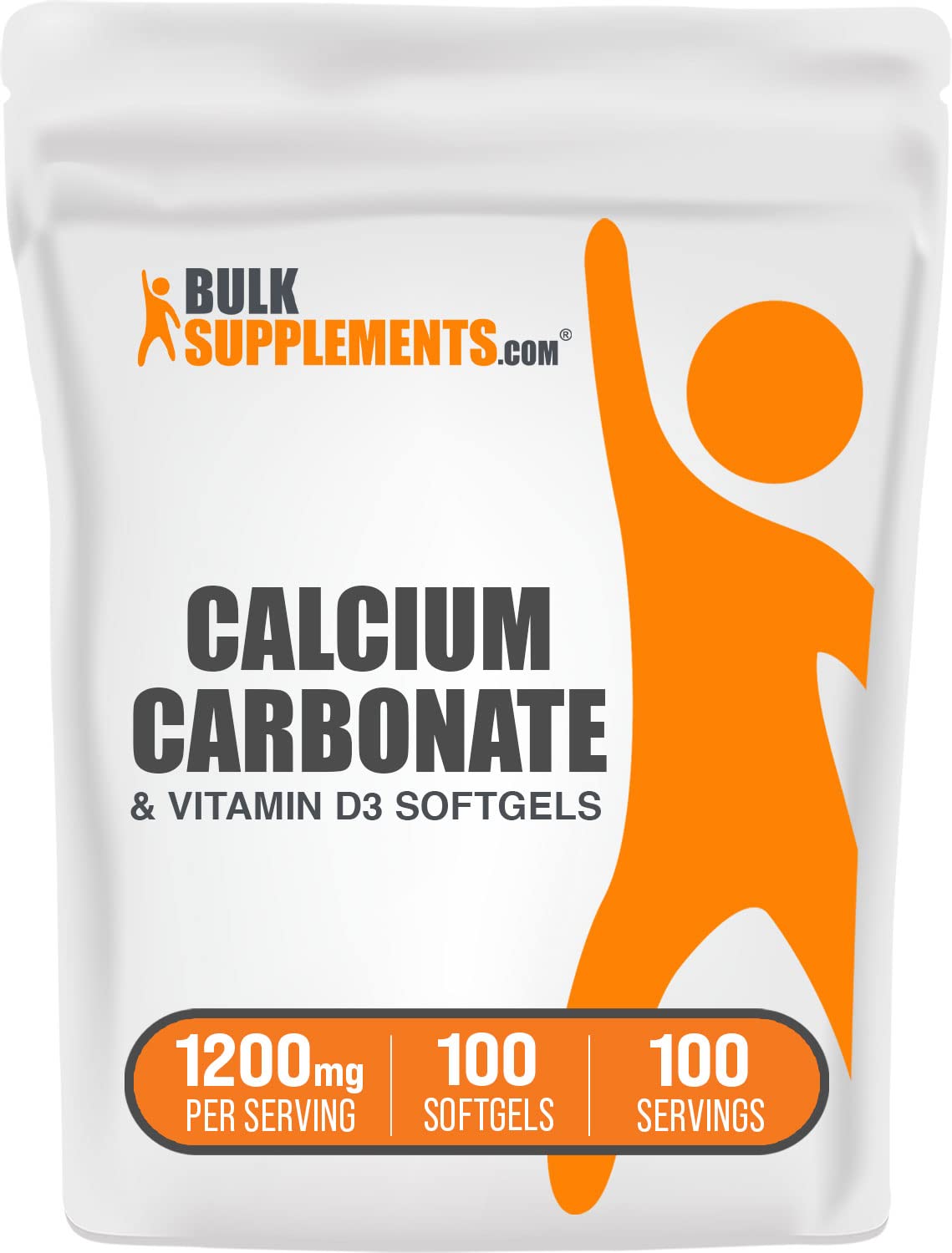 calcium carbonate softgels for bones
