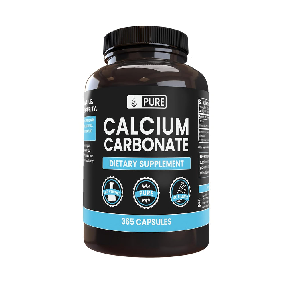 calcium carbonate supplement capsules