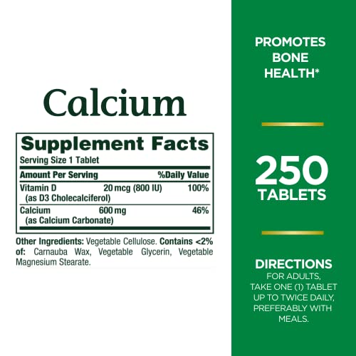 Calcium carbonate tablets for daily nutrition