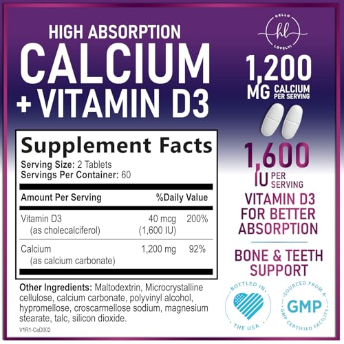 calcium carbonate tablets for teeth strength