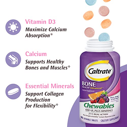 Calcium chewables for stronger bones
