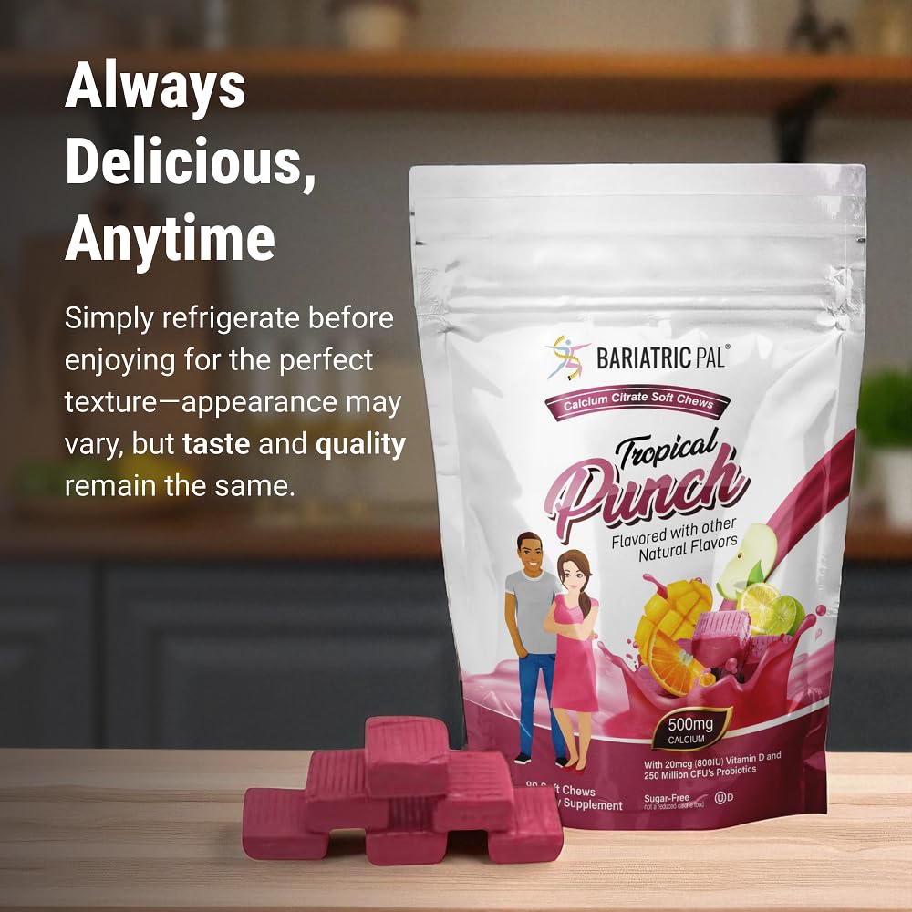 calcium chews with added probiotics