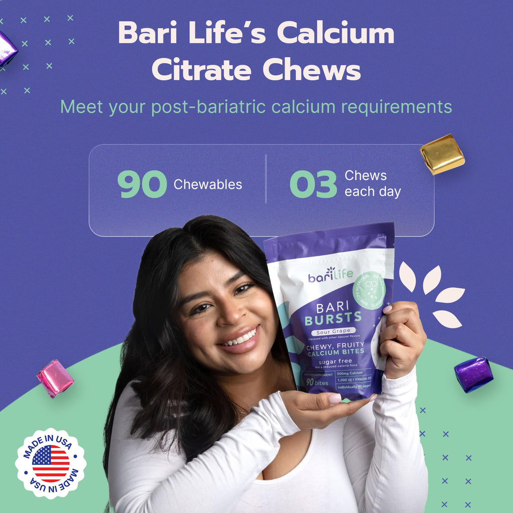 Calcium chews with added Vitamin D