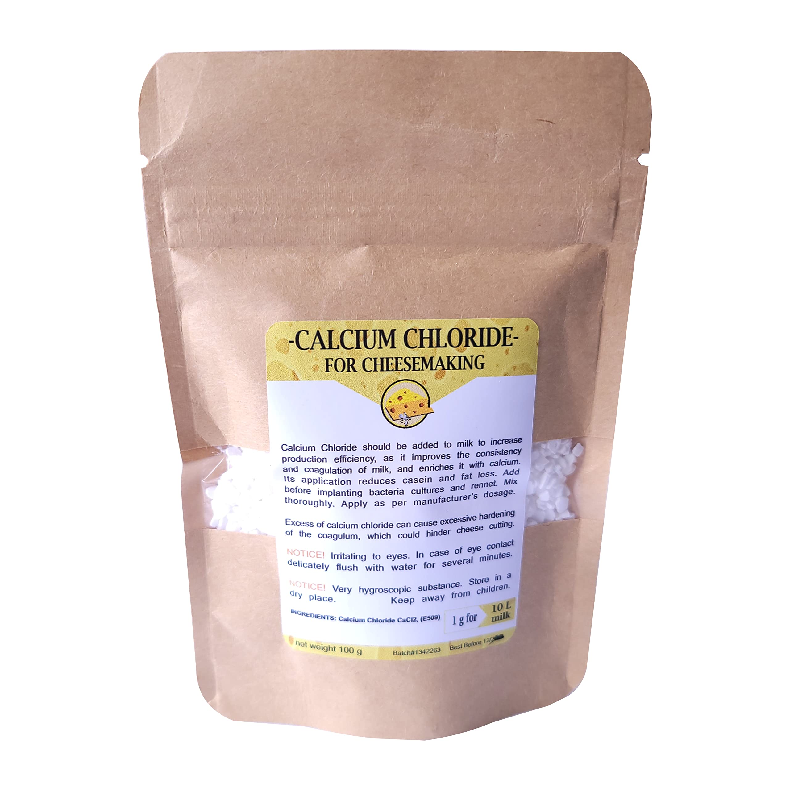 calcium chloride for cheese making