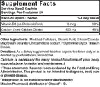 calcium citrate capsules for bone health