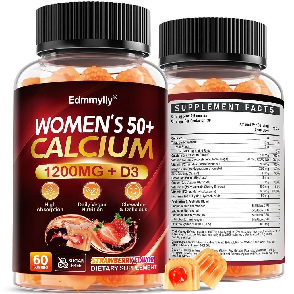 Calcium citrate chewable gummies