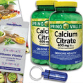Calcium citrate dietary supplement tablets