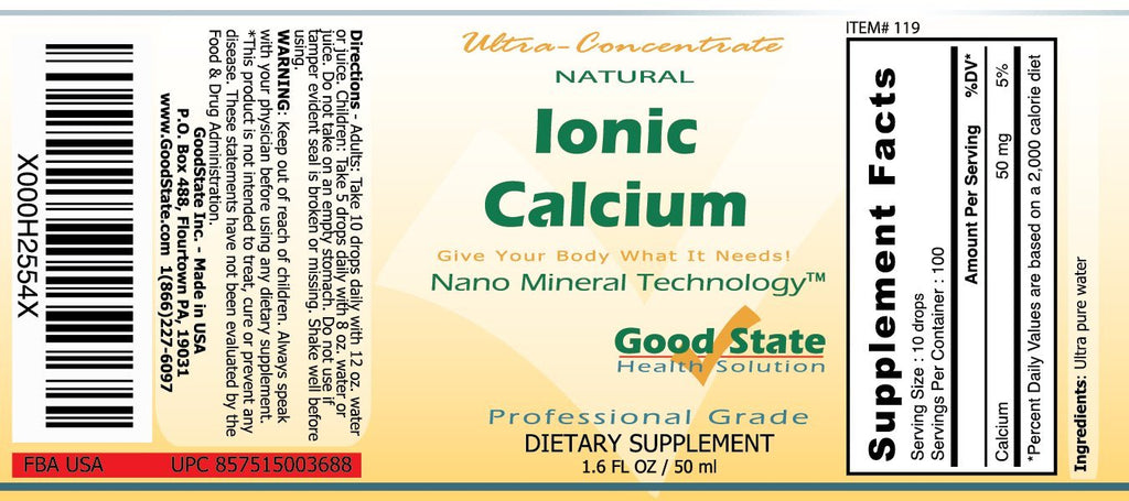 calcium citrate drops for better absorption