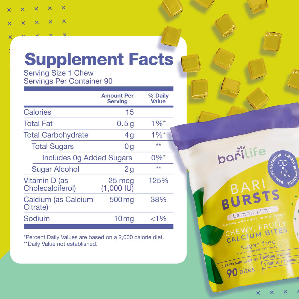 Calcium citrate for better absorption