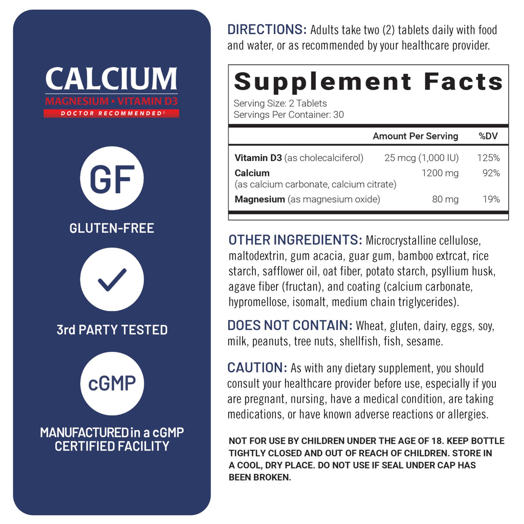 calcium citrate for better absorption