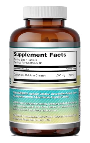 calcium citrate for better absorption