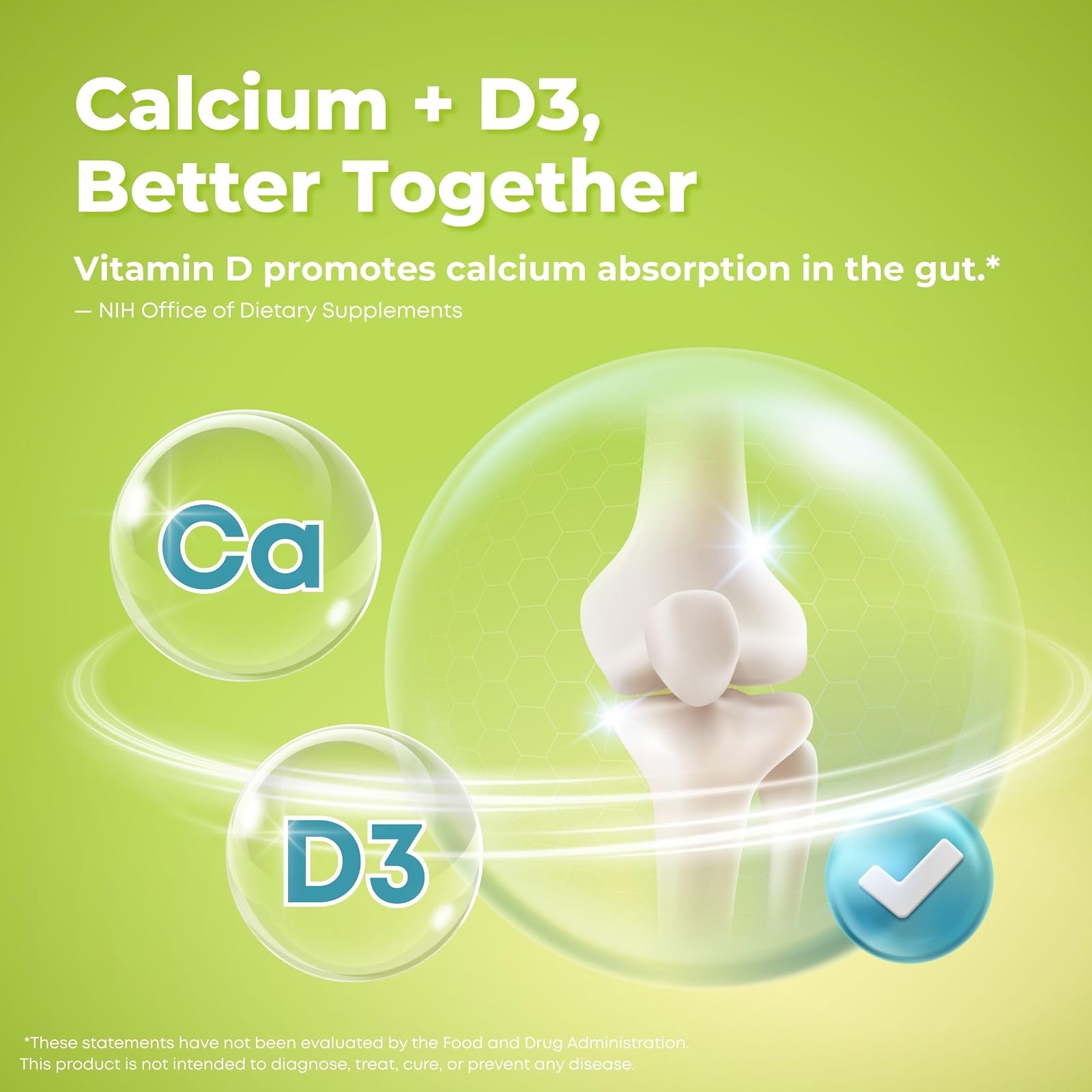 Calcium citrate for better absorption