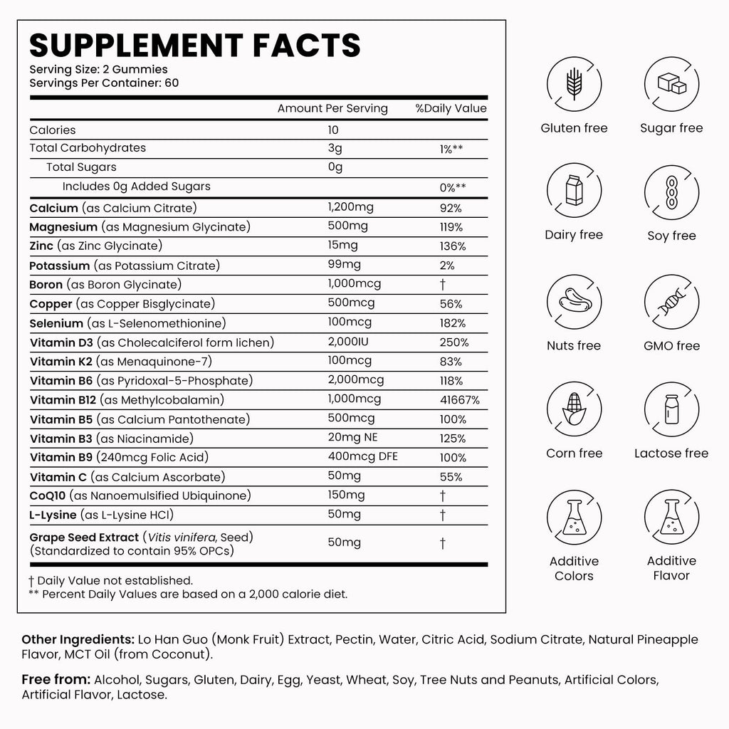 calcium citrate for better absorption