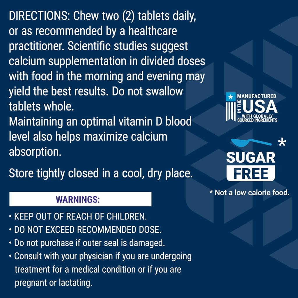 calcium citrate for better absorption