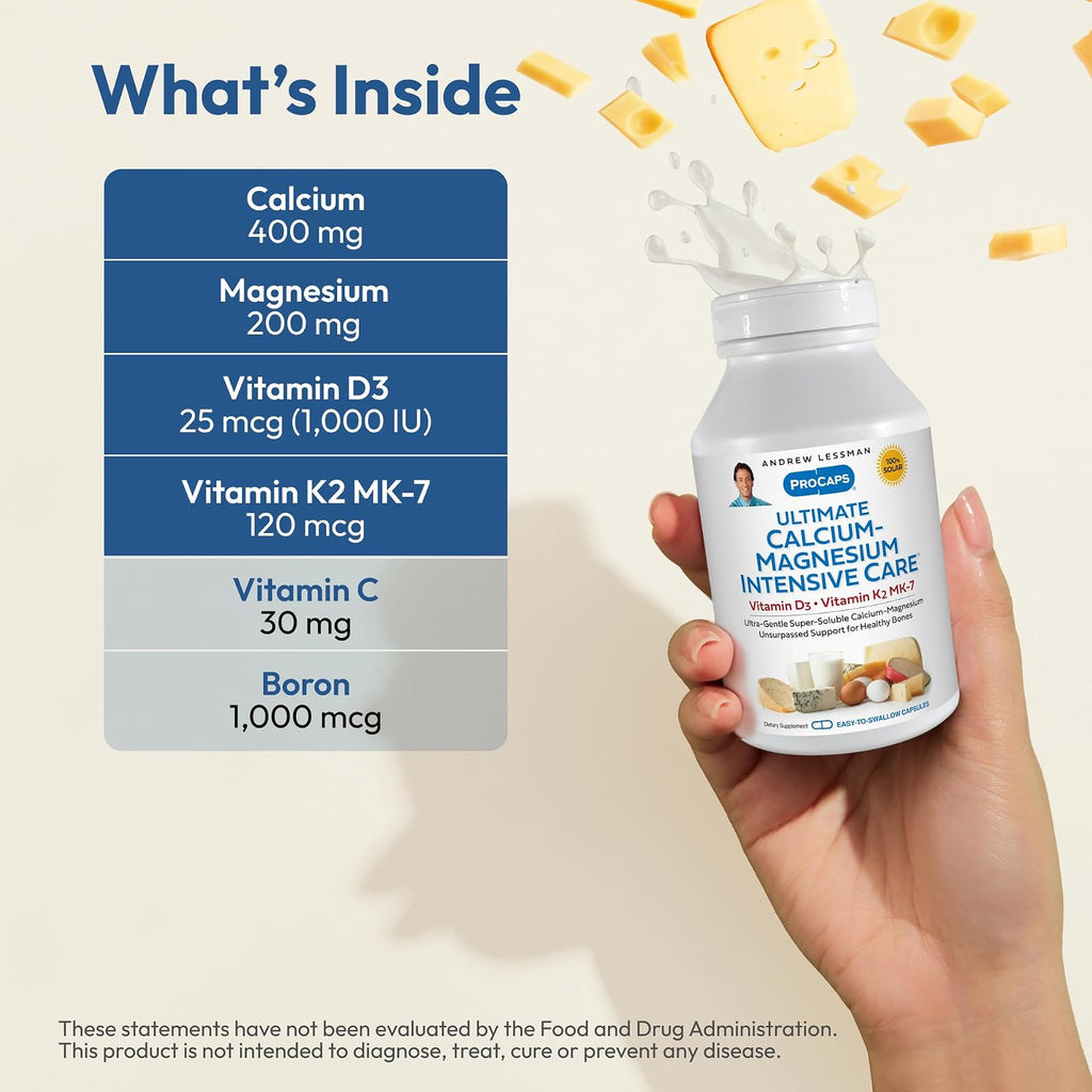 Calcium citrate for better absorption