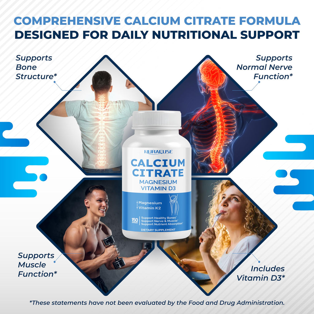 calcium citrate for better absorption