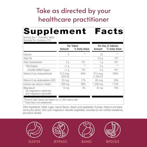 calcium citrate for better absorption