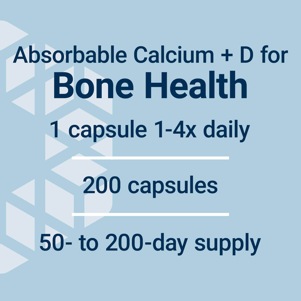 calcium citrate for better absorption
