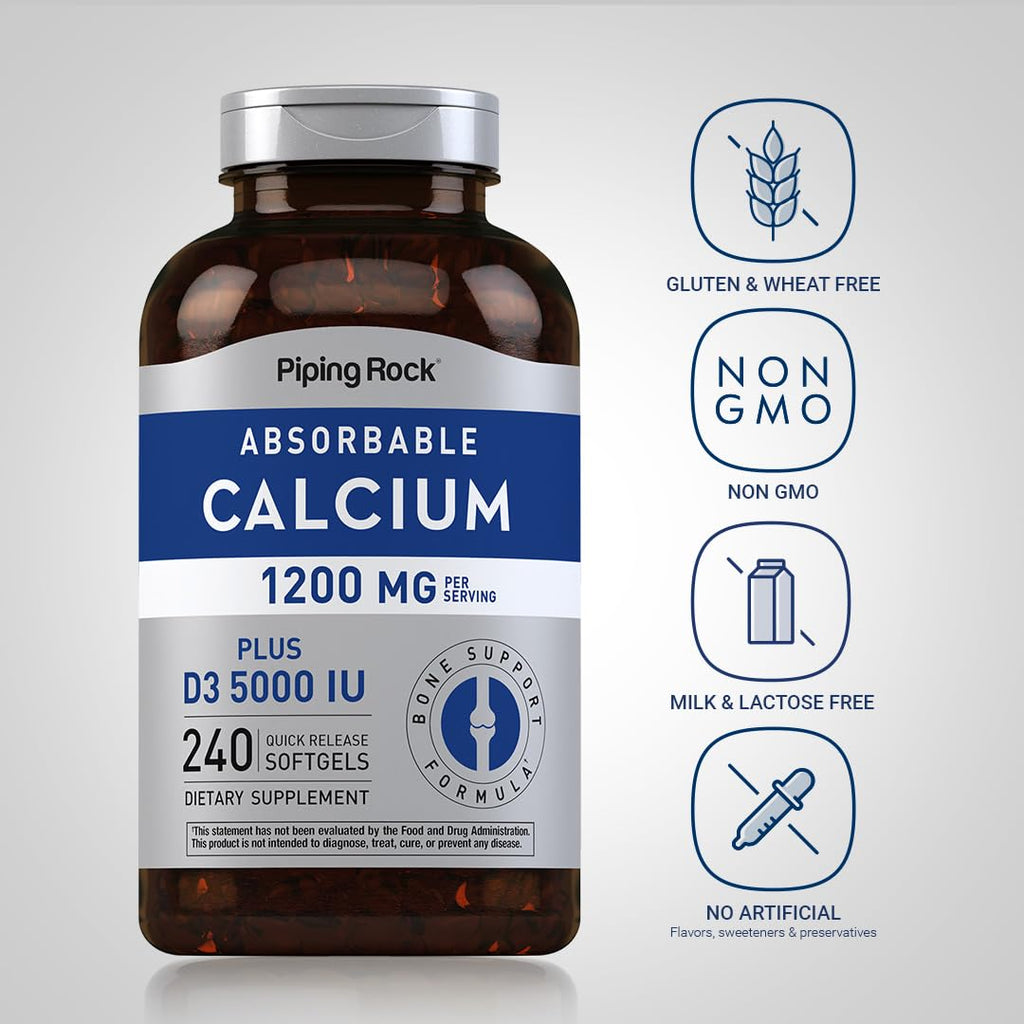 Calcium citrate for better absorption