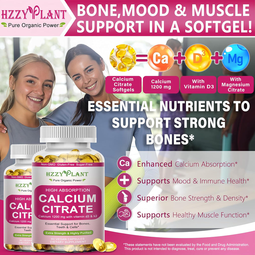 calcium citrate for better bone health