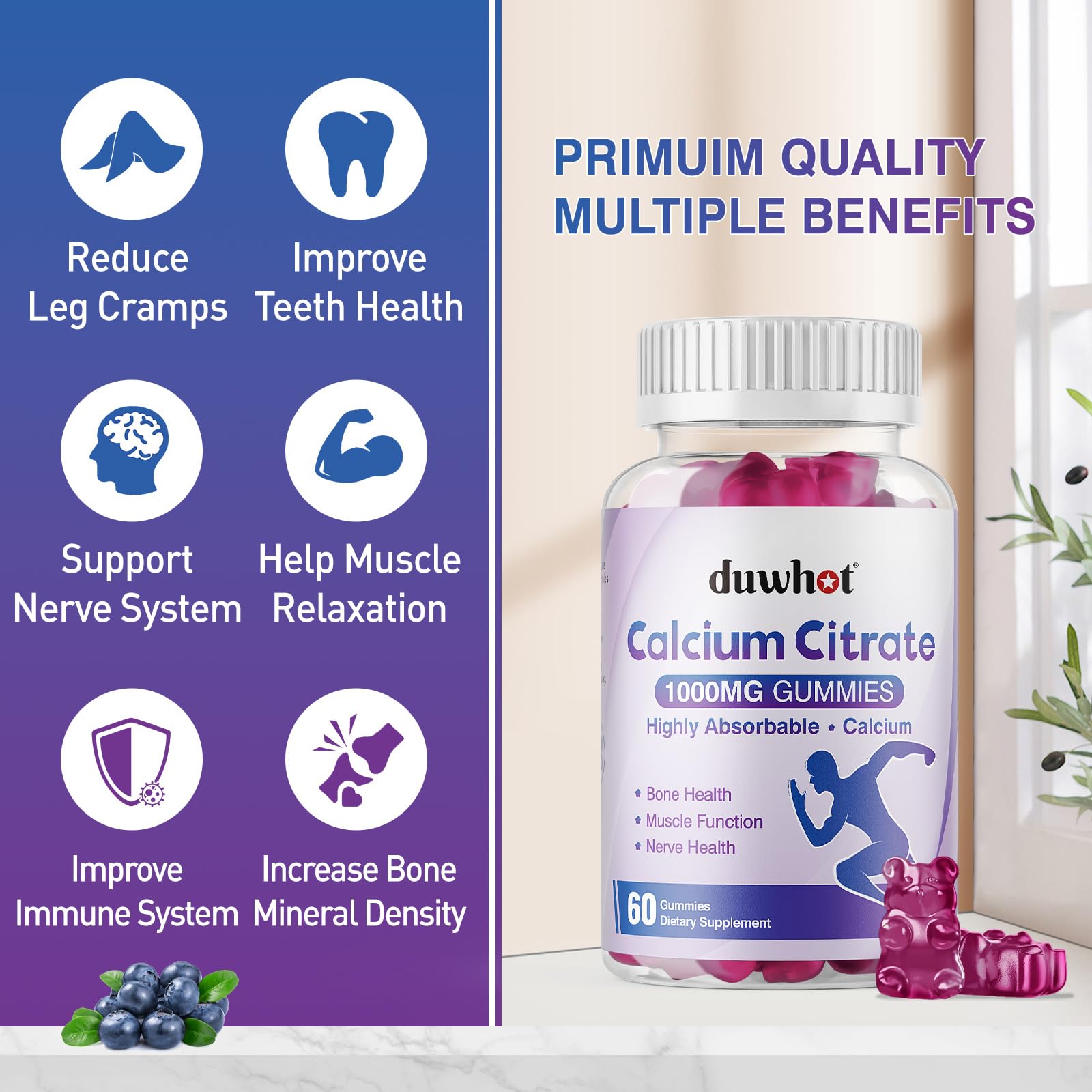 calcium citrate for better bone health