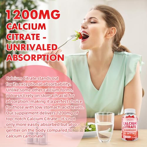 calcium citrate for better bone health