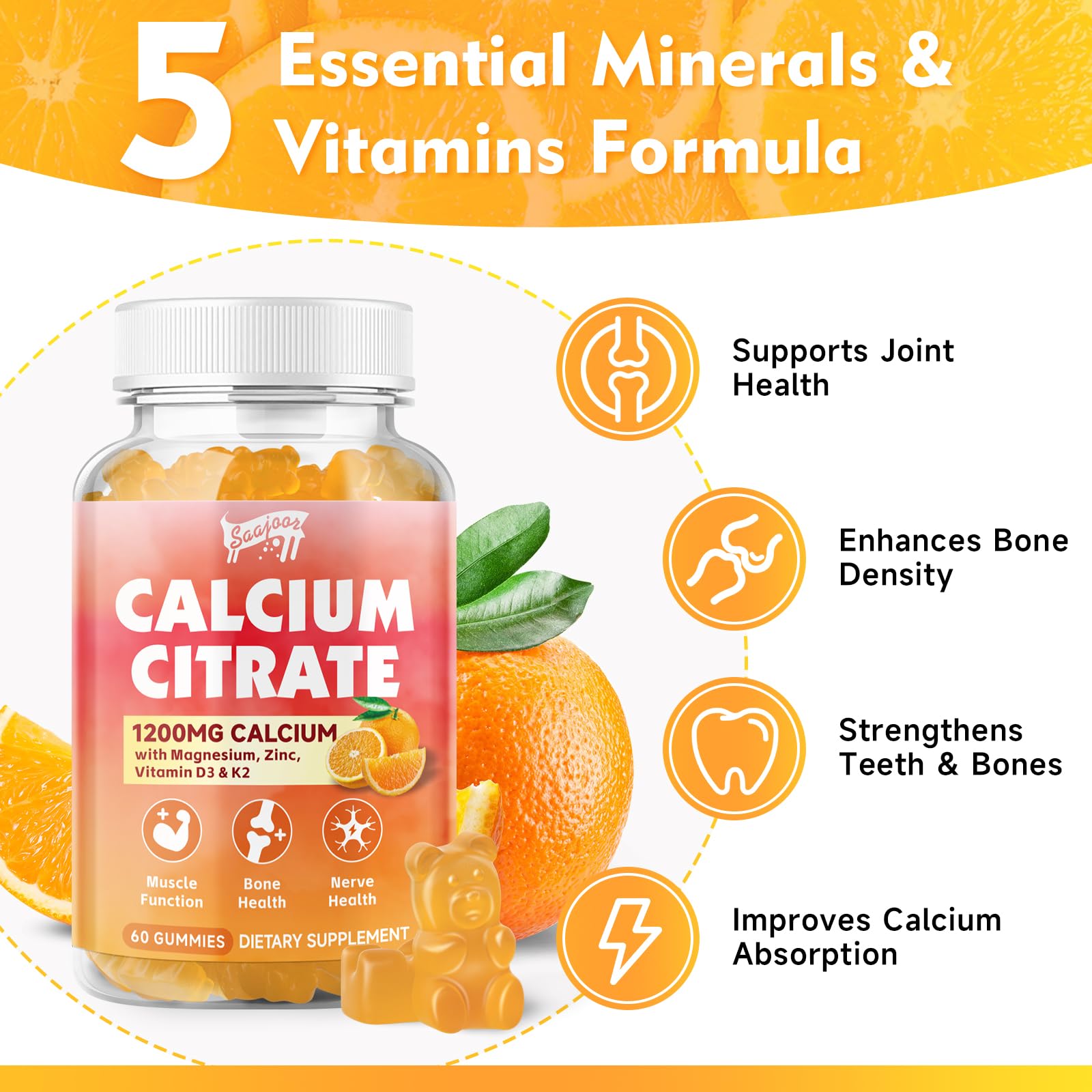 calcium citrate for better bone health