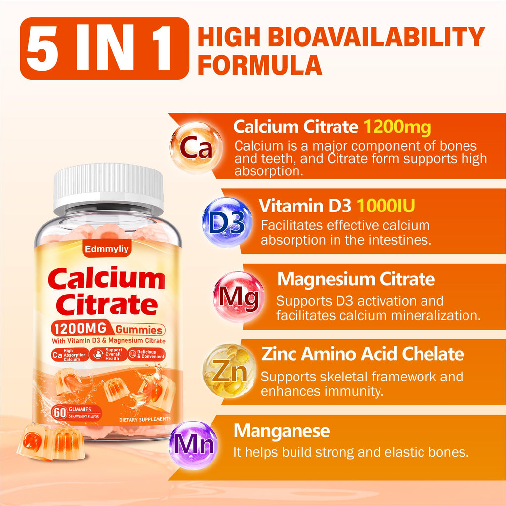 calcium citrate for better bone health