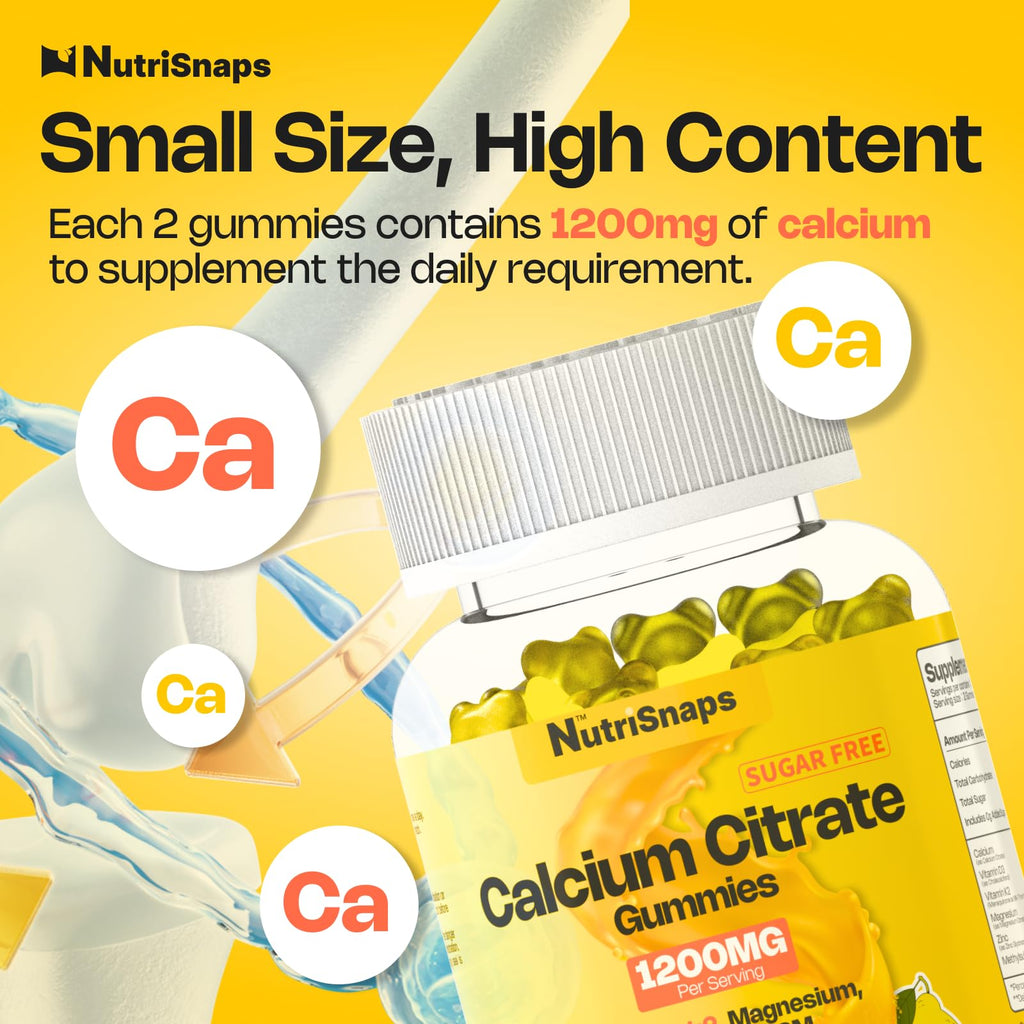 Calcium citrate for better calcium absorption