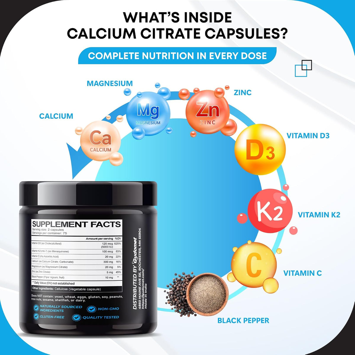 calcium citrate for bone health
