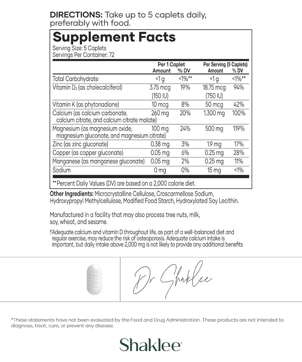 calcium citrate for bone health