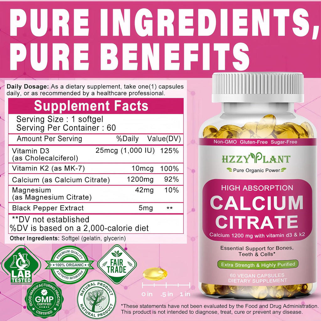 calcium citrate for daily wellness
