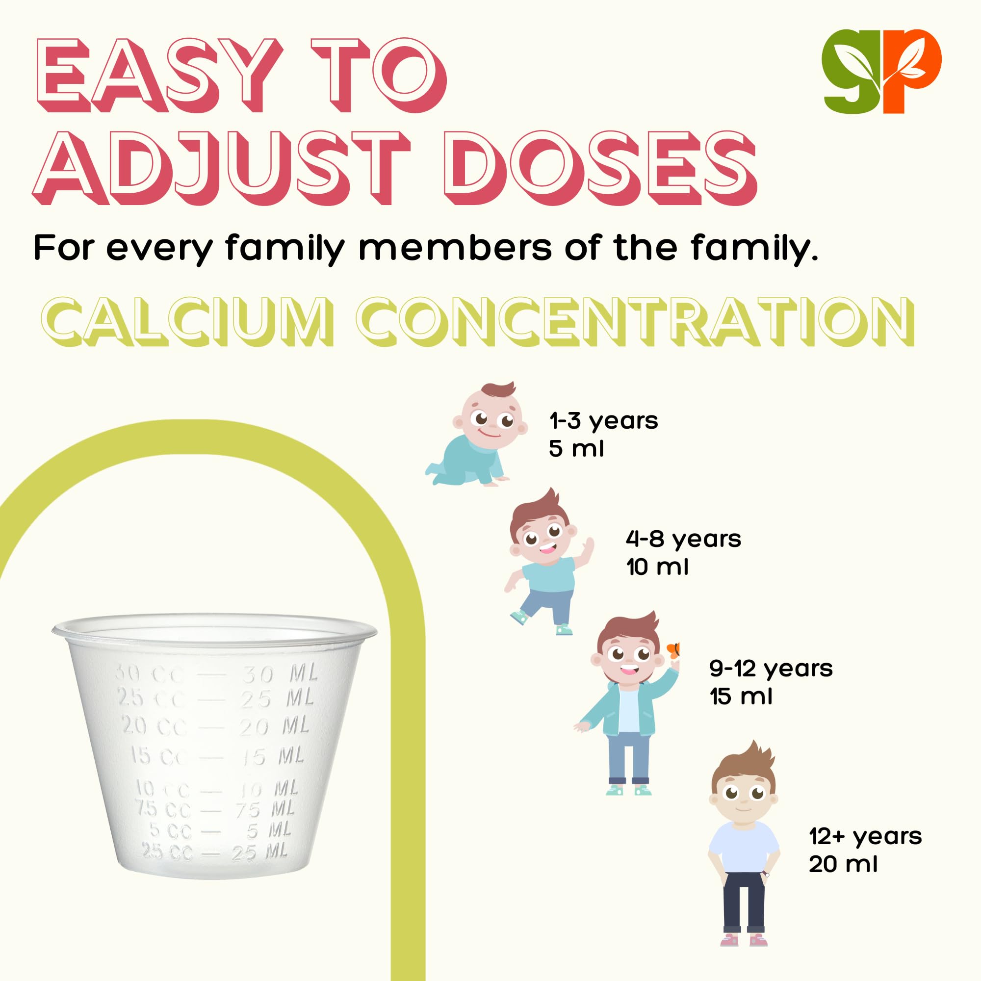 calcium citrate for healthy growth
