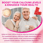 Calcium citrate for improved bone density