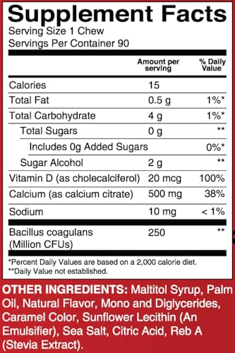 calcium citrate for improved wellness
