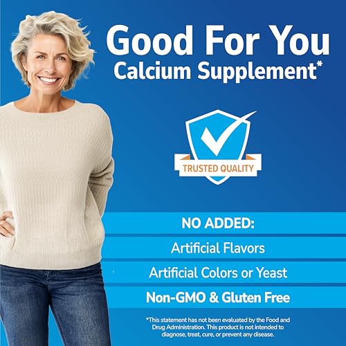 Calcium citrate for muscle and nerve function
