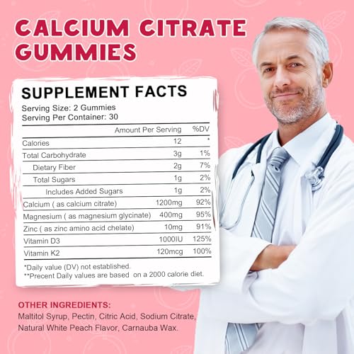 calcium citrate for muscle support