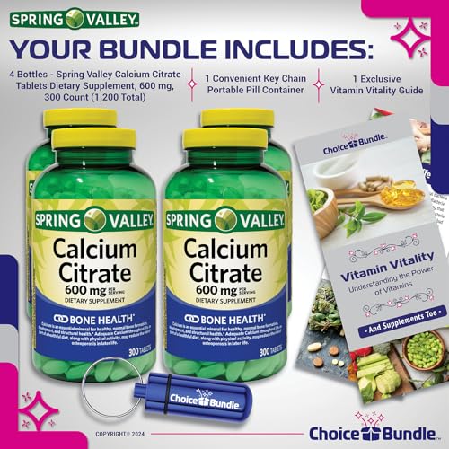 Calcium citrate for optimal absorption