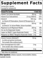 calcium citrate for optimal absorption