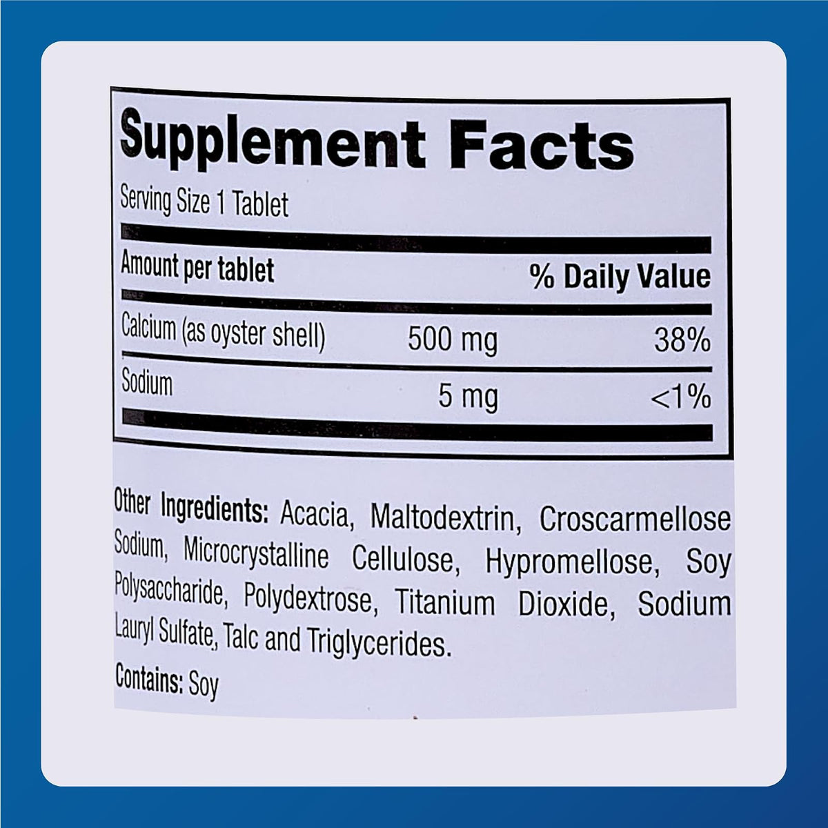 Calcium citrate for optimal absorption