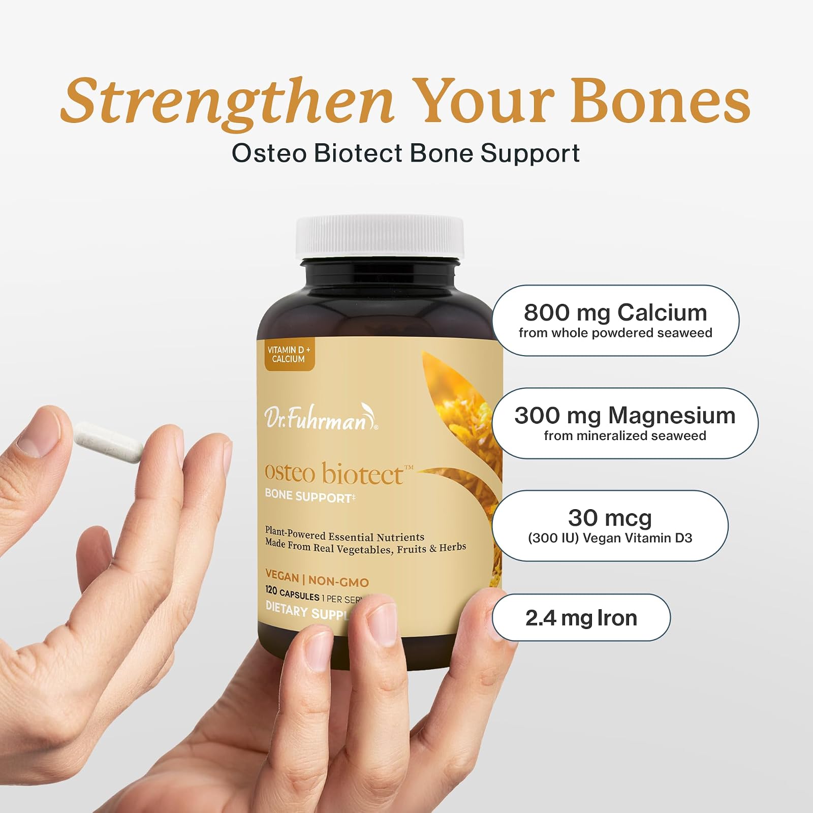 Calcium citrate for optimal absorption
