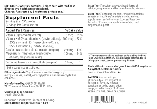 Calcium citrate for optimal bone density